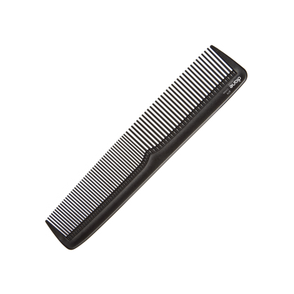 Diane Dressing Comb Black - 7 1/2" - ABC Kids Salon Supply